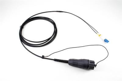 China Duplex Single Mode FTTA Fiber Cable Assembly Waterproof IP68 Fullaxs Connectors for sale
