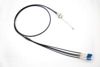 China 4 Core Fiber Cable Assembly ODC Plug / Socket To LC/UPC For Railway Signal Control for sale