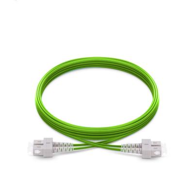 China 50/125um Fiber Optical Patch Cord SC To SC OM5 For Hyperscale Cloud Data Center Cabling Solution for sale