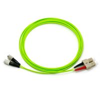 China FC To SC Fiber Optic Network Cable Multimode 50/125um OM5 Low Insertion Loss for sale