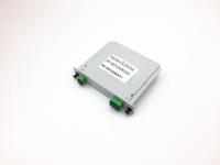 China Plug - In Type PLC Fiber Optic Splitter 1x2 1260nm~1650nm Operation Wavelength for sale