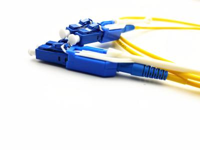 China Polarity Reverse LC Uniboot Patch Cord Fiber Optic Single Mode With Push - Pull Tab for sale