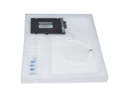 China 8 Channel Mux Demux Wavelength Division Multiplexing CWDM Module LC/UPC Connector for sale