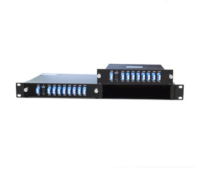 China 8CH Wavelength Division Multiplexer CWDM Mux/Demux Module With 2 LGX Module Slots for sale