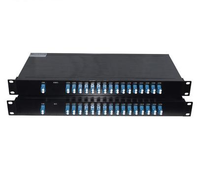 China 16ch Rack Mounted Wavelength Division Multiplexer for sale