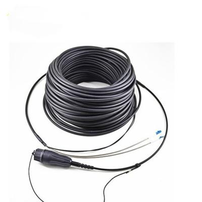 China RRU Patch Cord Fiber Cable Assembly Fullaxs LC Connectors Ruggedised Sealing Systems for sale