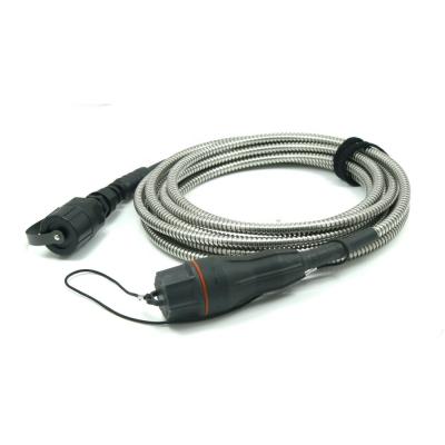 China FTTA Cpri Armored Patch Cord FULLAXS LC To ODVA LC For Telecom Wireless Base Station for sale
