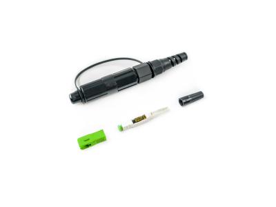 China Single Mode Waterproof 250μM Fiber Optic Connectors for sale