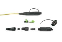 China H Adapter LSZH Jacket G652D G657A Fibre Optic Cable Connector for sale