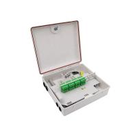 China 1x32 PLC SC/APC Adapters Waterproof IP65 Outdoor Fiber Splitter Box for sale