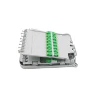 China SC APC Adapters 12mm Cable 8/16 Ports Ftth Fiber Optic Terminal Box for sale