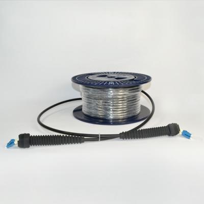 China Duplex FTTA CPRI LC NSN Boot Fiber Optic Patch Cable for sale