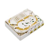 China ABS Plastic 4 Fiber SC/APC Pigtails Fiber Optic Termination Box for sale