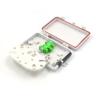 China 6 Port SC/APC Mini Wall Mount FTTH Fiber Optic Distribution Box for sale