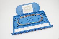 China SC/FC/ST Adapters 12/24F Pigtail Fiber Splice Cassettes for sale