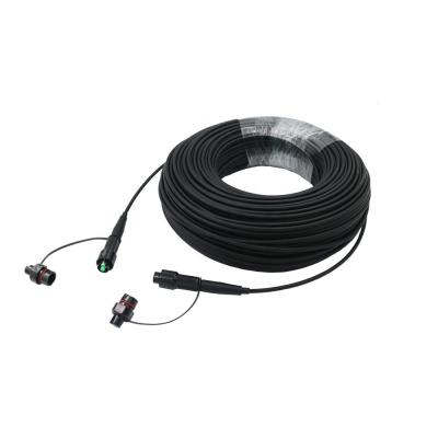 China G657A1 LSZH Jacket IP67 huawei mini SC pre connectorized drop wire Fiber Optical Patch Cord for sale