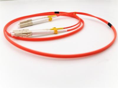 China Duplex LC To LC Multimode 50/125um Fiber Patch Cable for sale