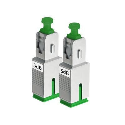 China SC APC Fiber Optic Attenuator for sale