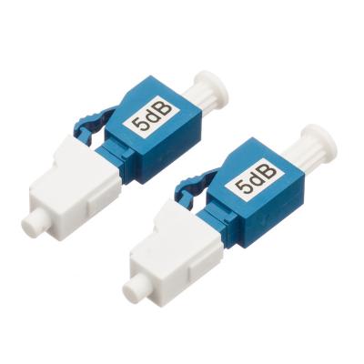 China LC/UPC Male Female 1310nm Single Mode Fiber Attenuator for sale