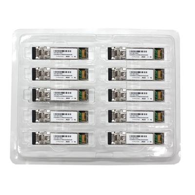 China 10G SFP+ Dual Fiber LC 300m SR Optical Transceiver Module for sale