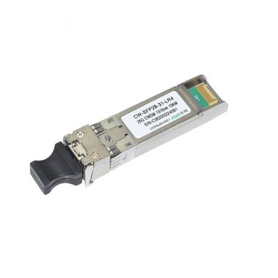 China 25Gb/s SFP28 CWDM 1310nm 10km LR Fiber Channel Transceiver for sale