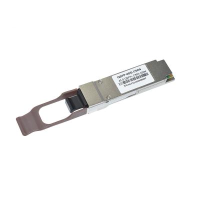 China 40G QSFP+ CSR4 MMF 850nm OM4 Multimode Fiber Transceiver for sale