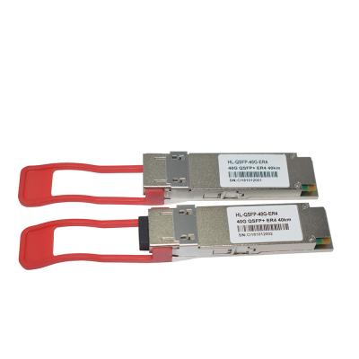 China DDM 40G QSFP+ ER4 40KM CWDM LC Fiber Optic Transceiver for sale