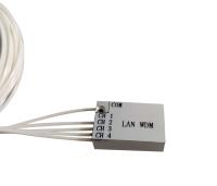 China ABS Pigtailed Module 4CH LAN WDM Mux Demux Multiplexer for sale