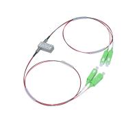 China 2x2 Bypass Mechanical Fiber Optic Switch 1310/1550nm for Optical network protection for sale