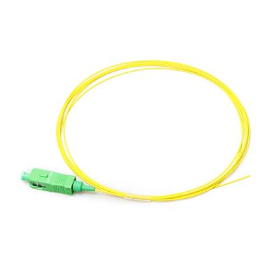 China SC APC/UPC 9/125um G657A2 LSZH Single Mode Pigtail for sale