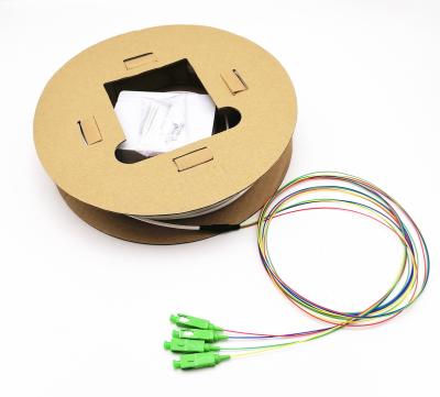 China SC/APC Shutter Adapter G657A1 FTTH Drop Cable Fiber Optic Box for sale