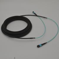 China Double Sheath 12 Core 5.5mm MPO MTP Patch Cord for sale