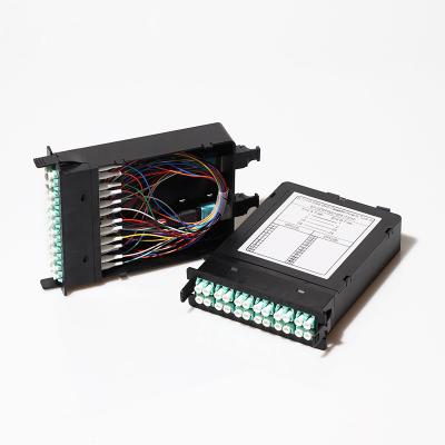 China Duplex LC Adapter 12/24 FO MPO MTP LGX Cassette Module for sale