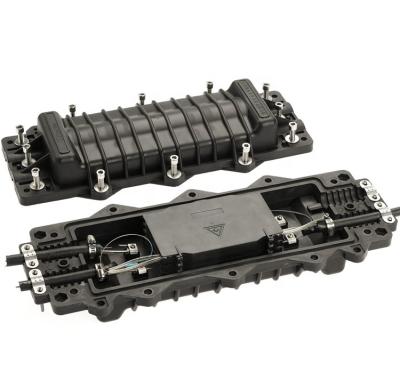 China 96 Core Aerial Inline Horizontal Fiber Optic Enclosures for sale