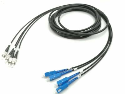 China 4 Core FC- SC G657A1 4.8/7.0mm LSZH FTTA CPRI Patch Cord for sale