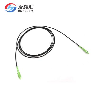 China Sc Apc-Sc Apc 3.5mm LSZH FTTH Fiber Optic Drop Cable G657B3 for sale