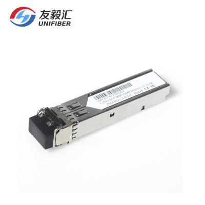 China SFP 1.25G 850nm 550m LC DDM Optical Transceiver Module for sale