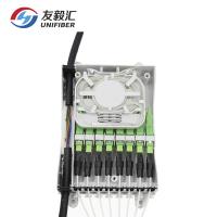China ABS 8 Ports SC Anti UV FTTH Fiber Optic Termination Box for sale