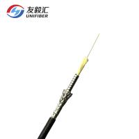 China G657A2 TPU Jacket Military Tactical Optical Fiber Cable for sale