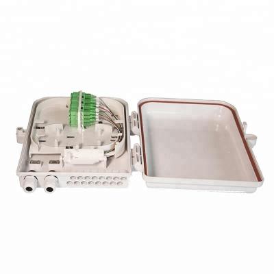 China 1x8 1X16 PLC Splitter 16 Fiber FTTH Distribution Box for sale