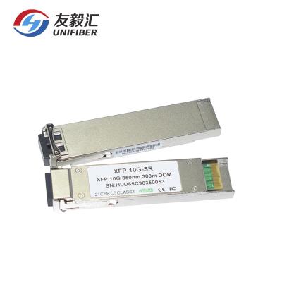 China LC XFP 10G SR 850nm 300m DOM Fiber Optic Transceiver for sale