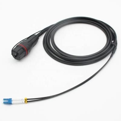 China Fullaxs To LC Duplex G657A1 LSZHF fiber Optic Patch Cords for sale