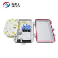 China SC/LC ABS PC 12 Core FTTH Fiber Optic Enclosure Box for sale