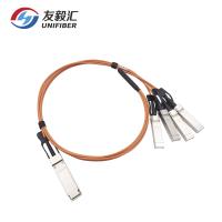 China 3.0mm OM3 OM4 40Gbps QSFP+ Active Optical Cable for sale