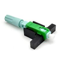 China Mechanical Splice FTTH SC/APC Fiber Optic Pigtail Connector for sale
