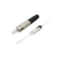 China Indoor Hot Melt SC/APC FTTH Fiber Optic Quick Connector for sale