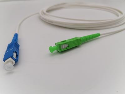 China G657A2 SC APC To SC/UPC FTTH 3.0mm Optical Patch Cord for sale
