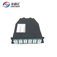 China 2x12F MPO To LC Duplex LC OM3 MPO MTP Cassette Module for sale