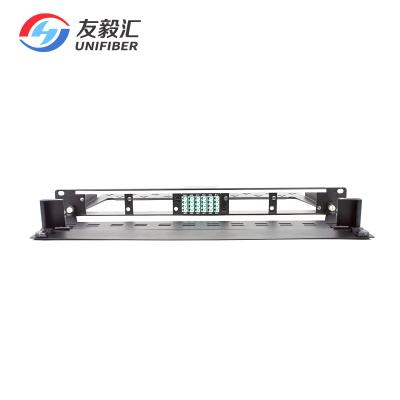 China Ultra High Density Fiber Optic Patch Panel for sale