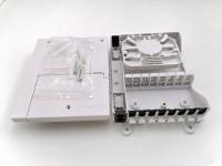 China 8 Ports SC Connector IP65 FTTH Fiber Optic Terminal Box for sale